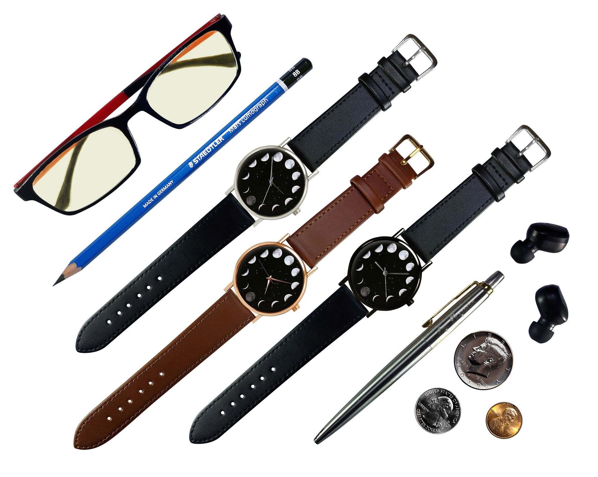 moon-phases-watch-space-watch-lunar-watch-astronomy-etsy