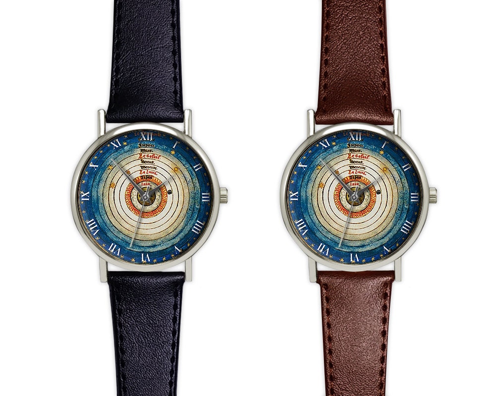 Antique Solar System Illustration Watch Astronomy Space | Etsy