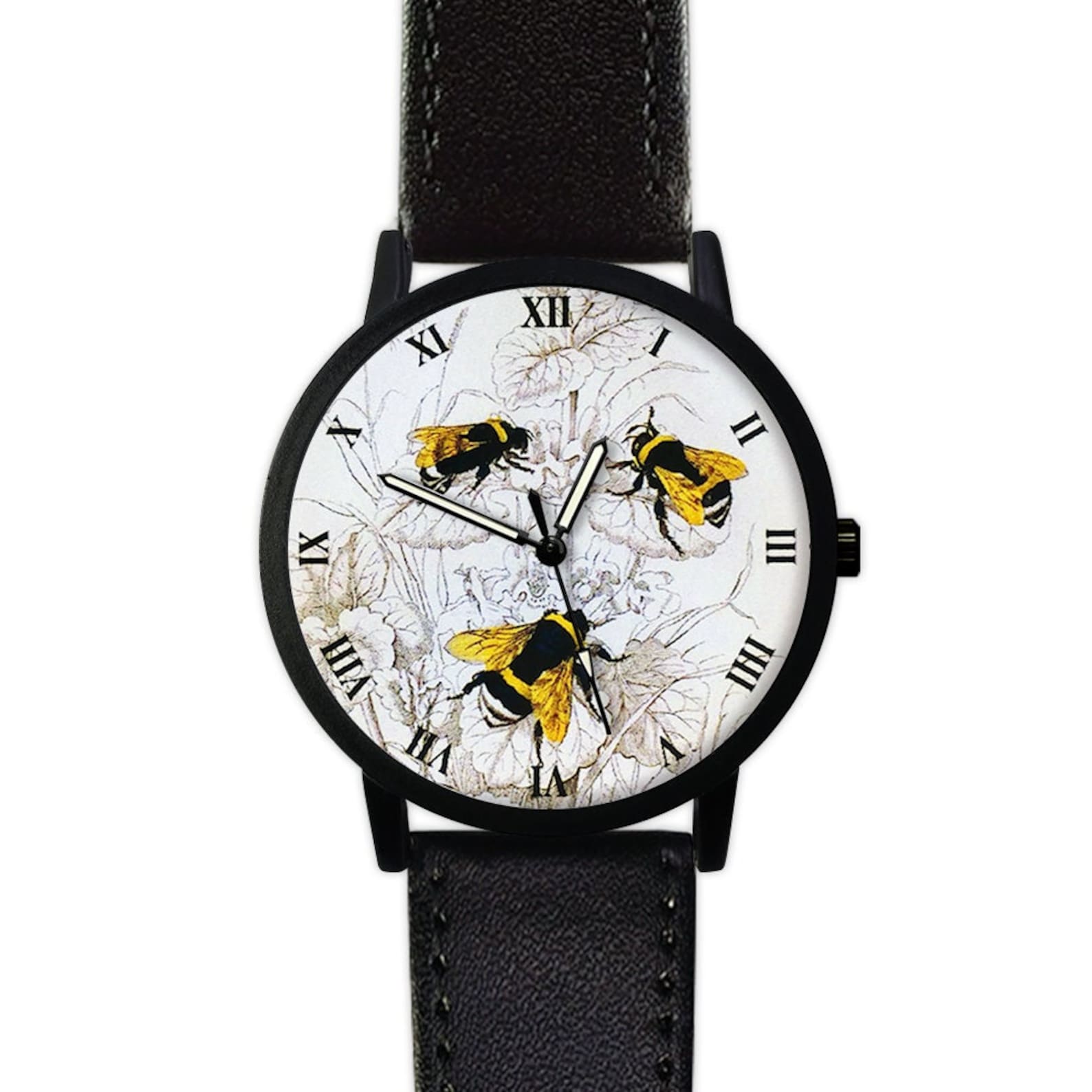 Vintage Honey Bee Watch Insect Watch Leather Watch | Etsy