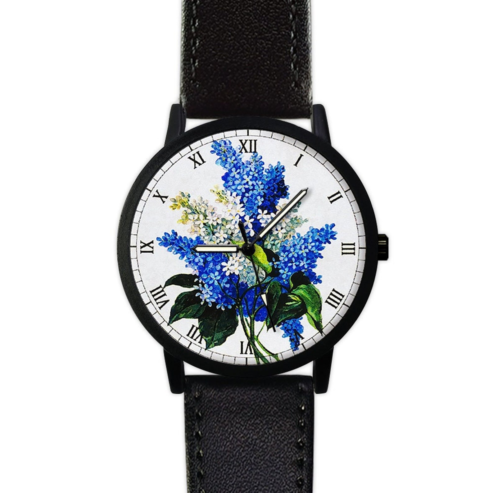 Vintage Lilac Flowers Watch Syringa Floral Watch Violets - Etsy
