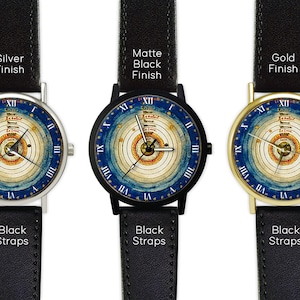 Antique Solar System Illustration Watch | Astronomy | Space | Men's ...