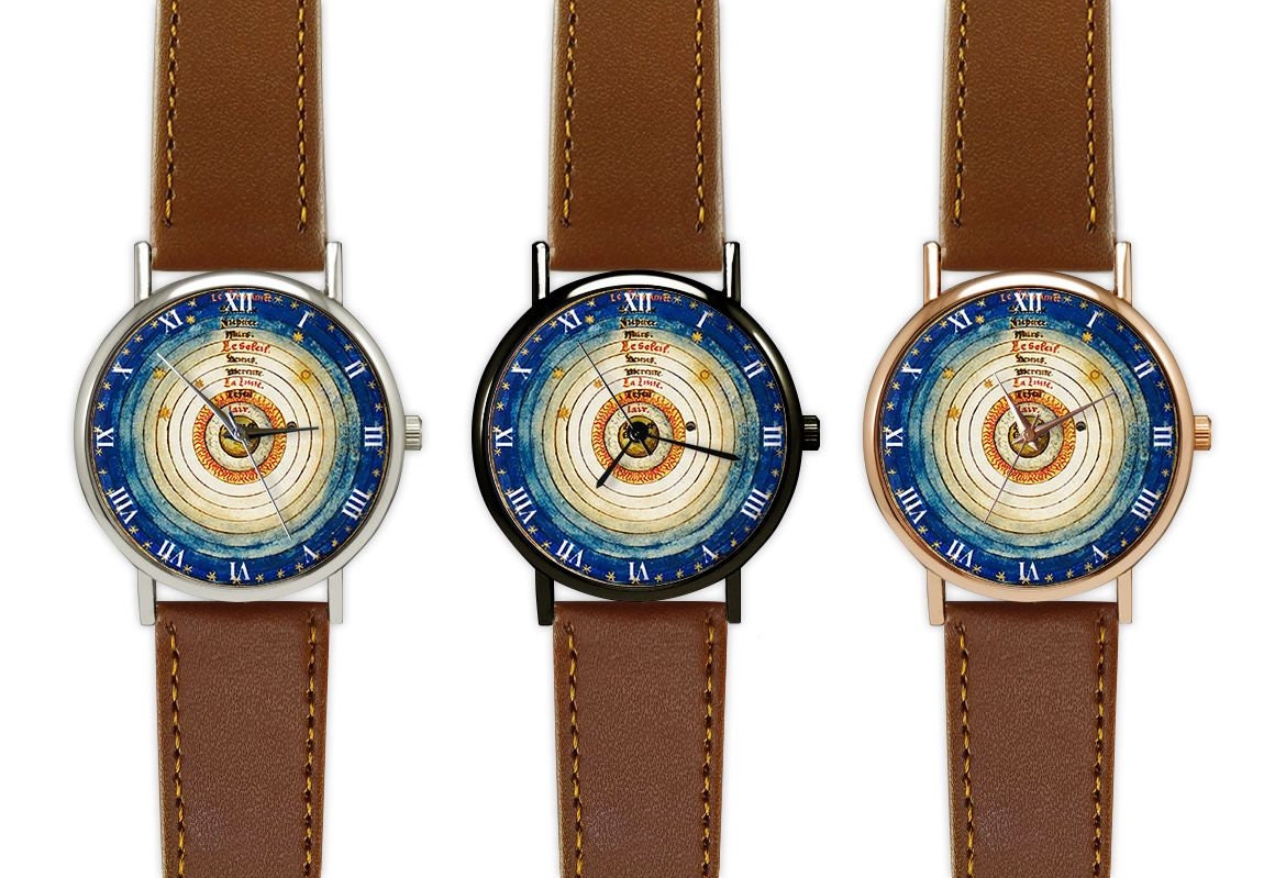 Antique Solar System Illustration Watch Astronomy Space | Etsy