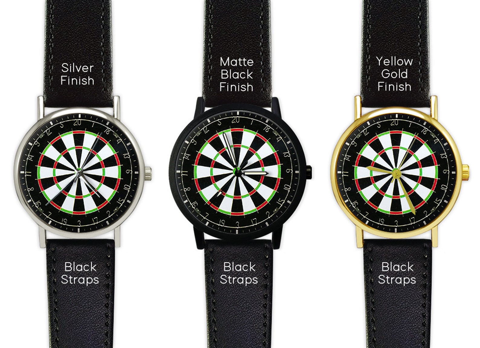 Dart Board Watch Vintage Style Watch Ladies Watch - Etsy