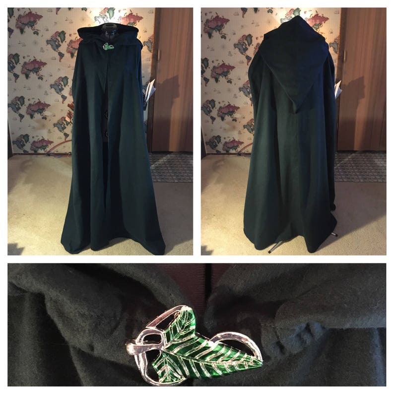 Adult Elf or Hobbit Cosplay Cloak | Etsy