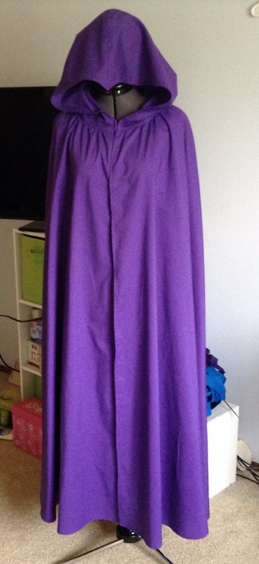 Adult Cosplay Hooded Cape Suitable for Raven Teen Titans - Etsy
