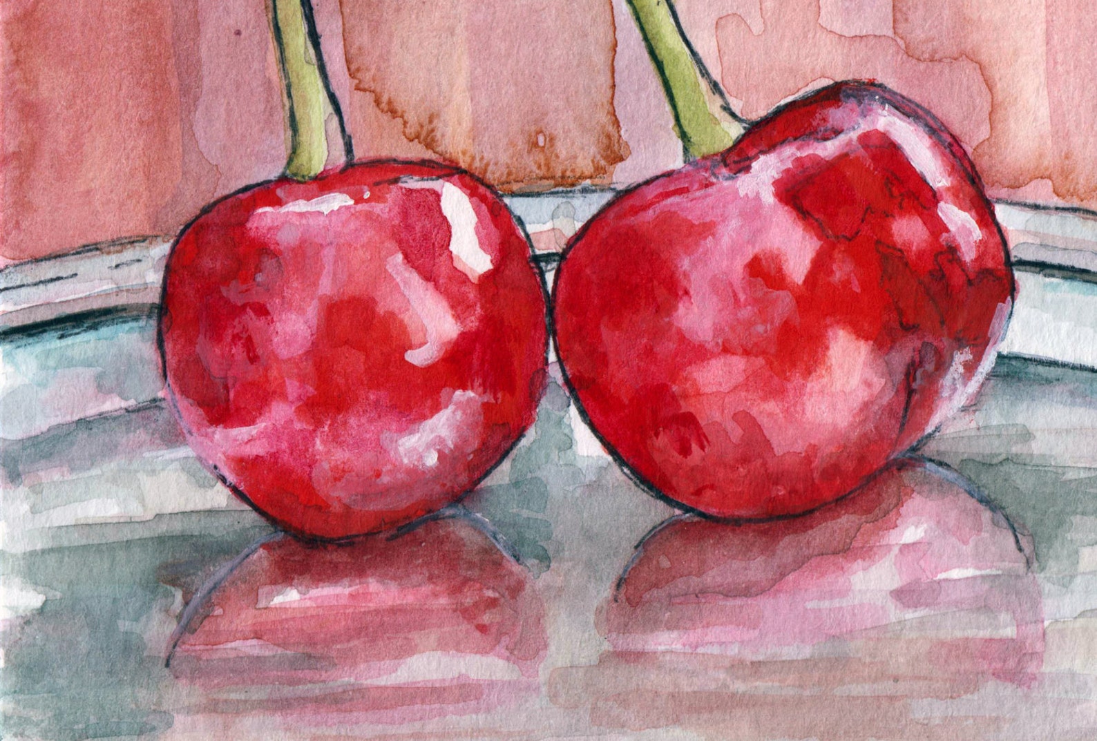 Fruit Painting Print From Original Watercolor Painting - Etsy