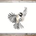Bird in Flight Painting - Print From Original Watercolor Painting ...