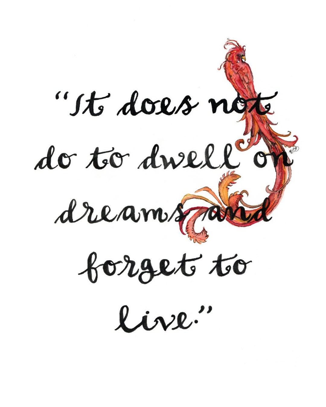 Phoenix, Quote, Fantasy Art, Fantasy Quote, Phoenix Art, Phoenix Print ...