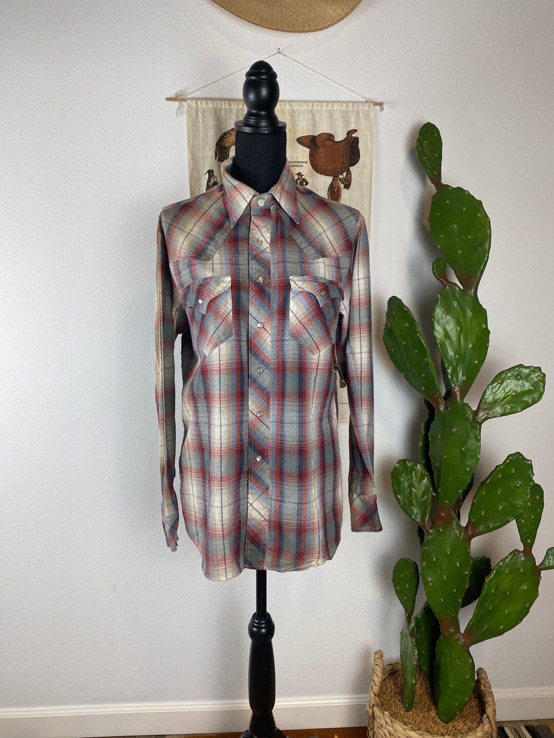 Vintage Rocking R Ranch Western Shirt Pearl Snaps - Etsy
