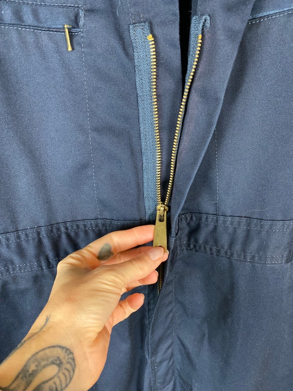 Vintage KEYS Mechanics Coveralls Size Medium Short - Gem