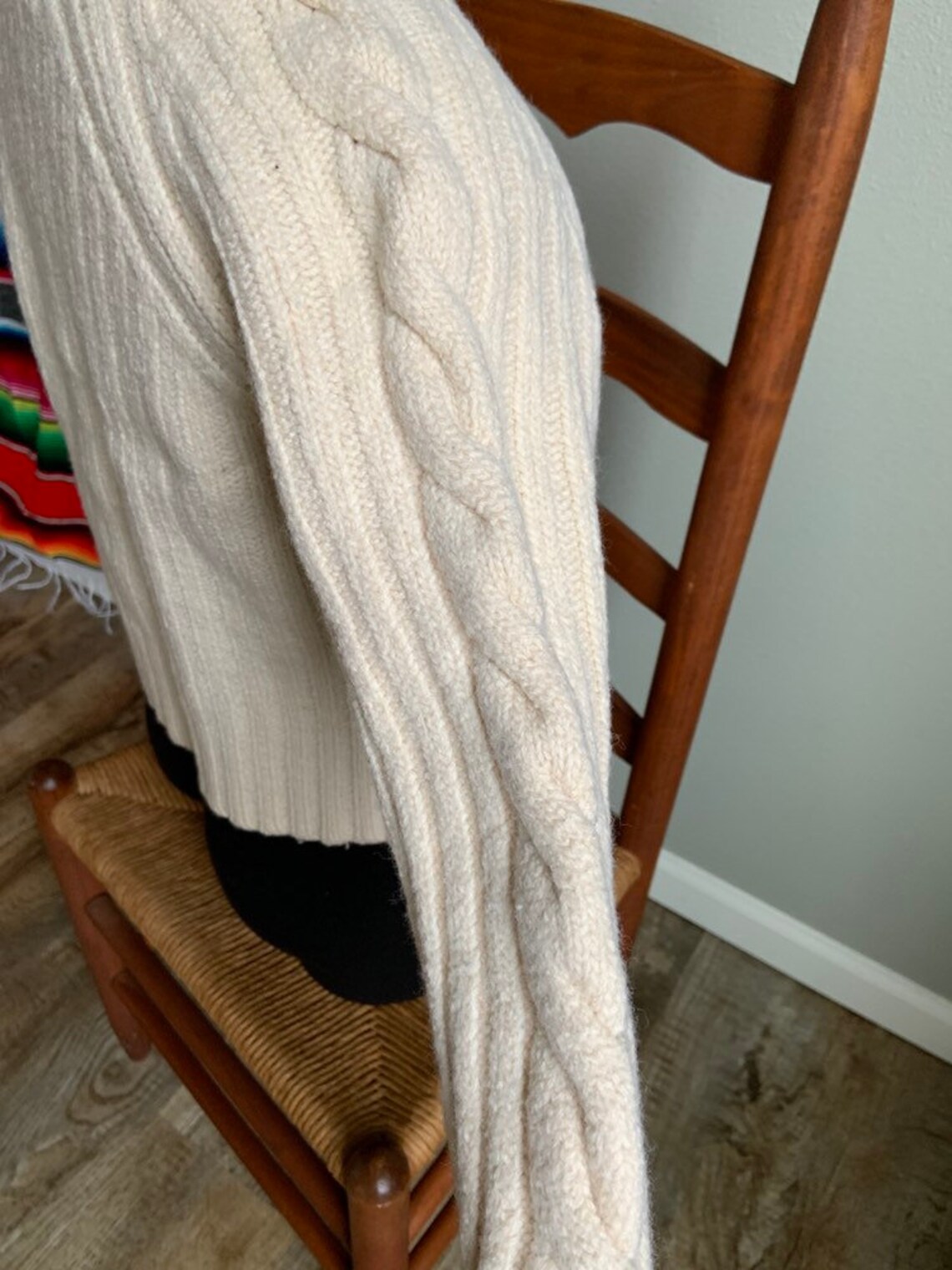 Vintage Pendleton Kids Cable Knit Fisherman's Sweater | Etsy