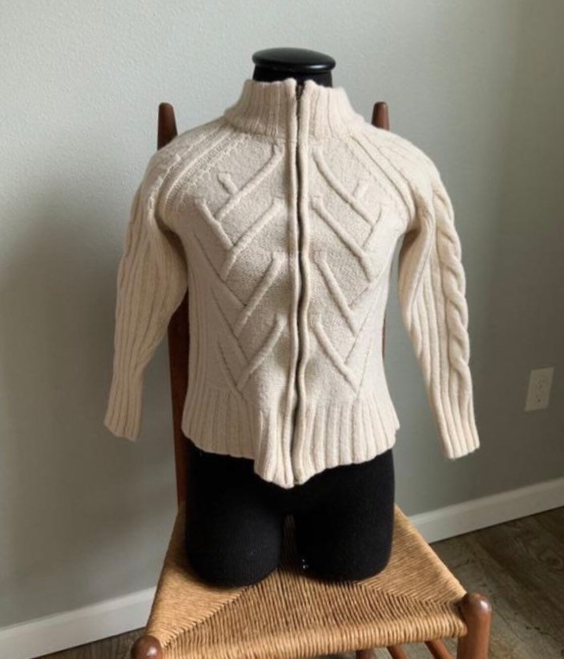 Vintage Pendleton Kids Cable Knit Fisherman's Sweater | Etsy