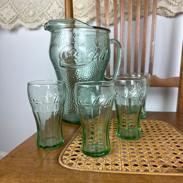 Coca Cola Pitcher - Etsy