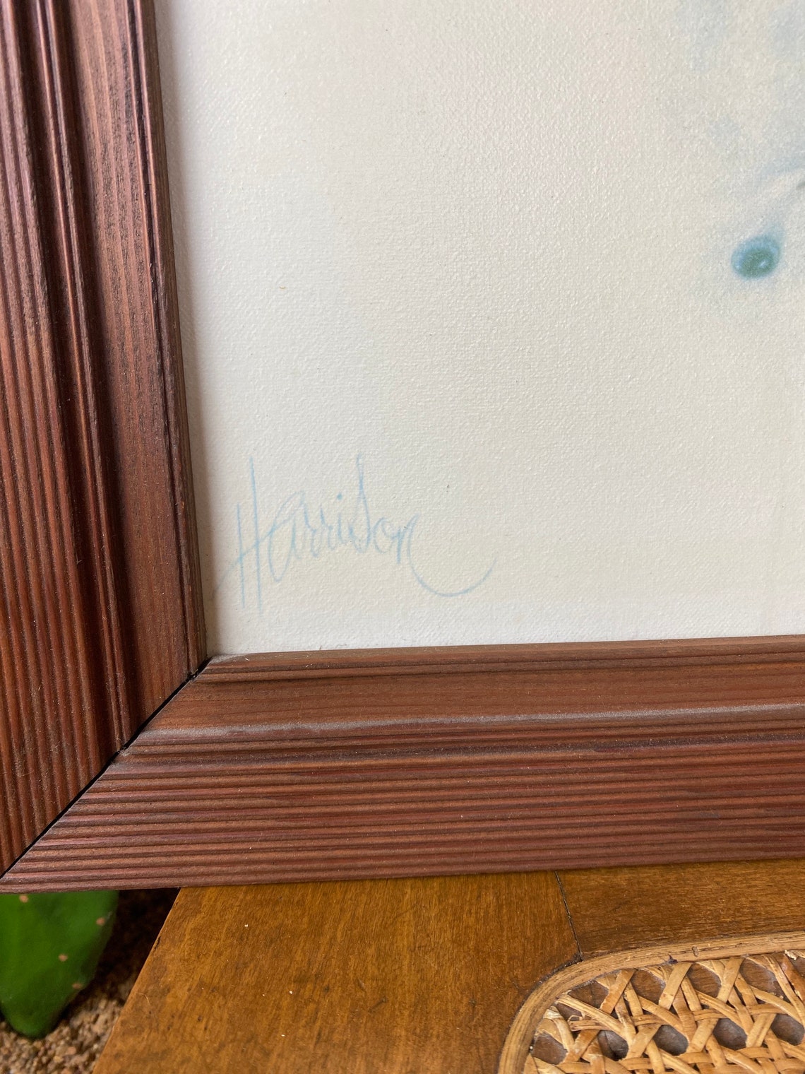 Vintage 1970s Framed Bob Harrison Cat Lithograph - Etsy