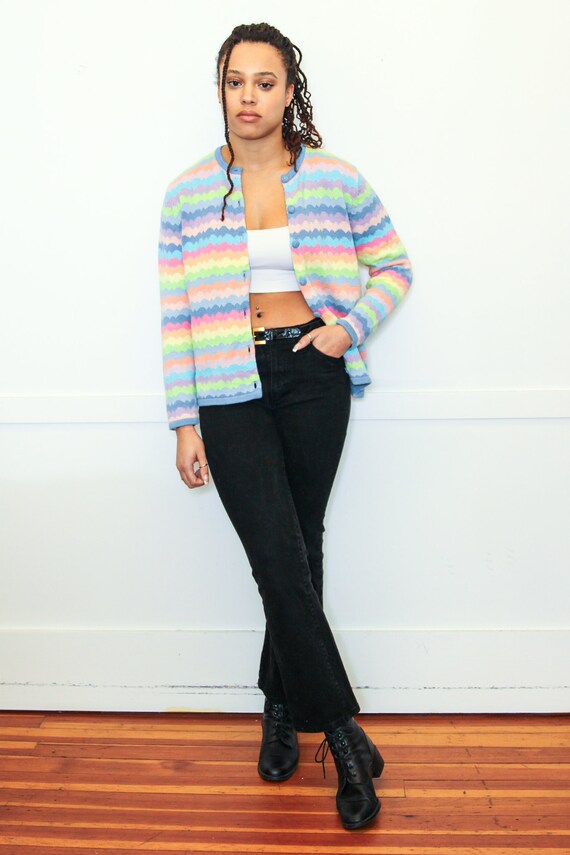 VINTAGE 90s 2000s 100% Cotton Colorful PASTEL Easter … - Gem