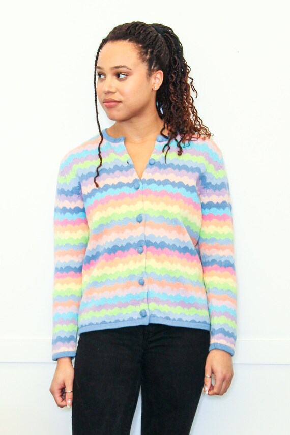 VINTAGE 90s 2000s 100% Cotton Colorful PASTEL Easter … - Gem