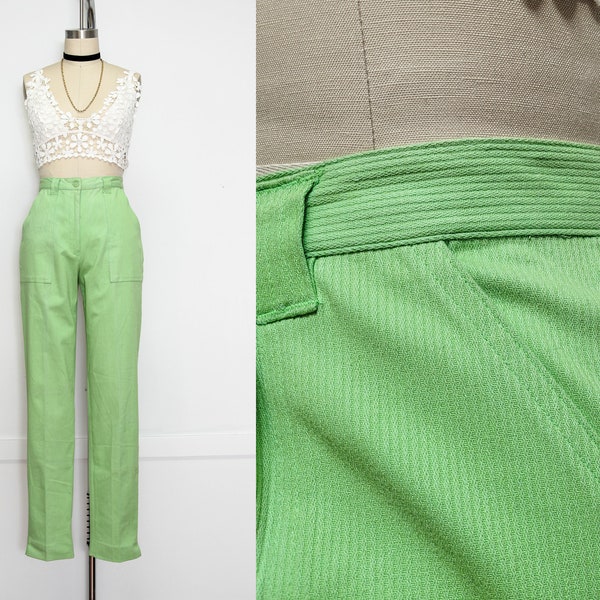 Lime Green Pants - Etsy