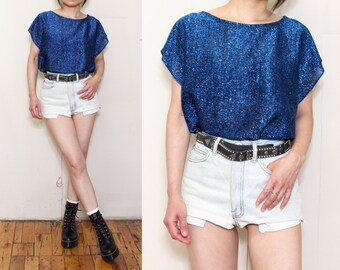 80s Electric Blue - Etsy