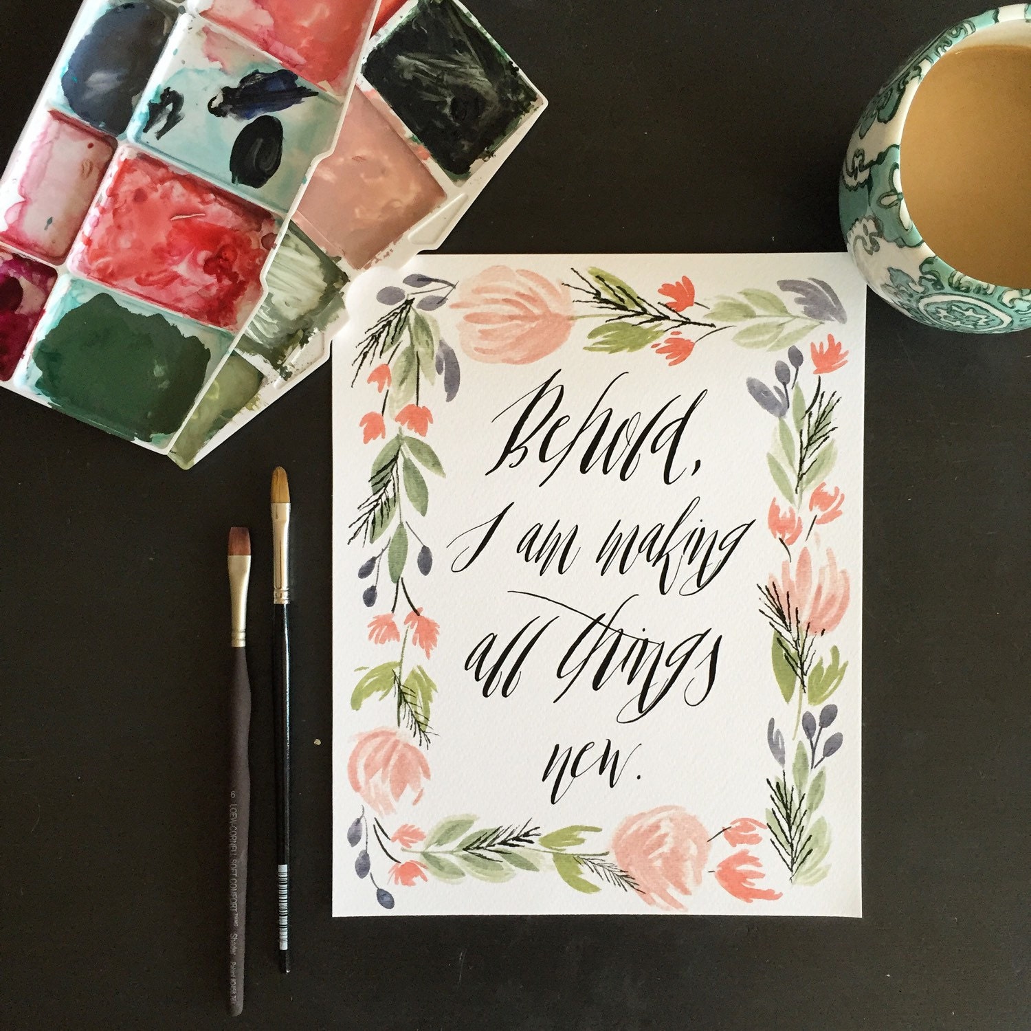 Behold I Am Making All Things New. Revelation 21:5 | Etsy