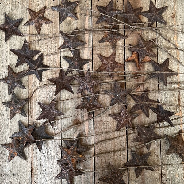 Rustic Metal Stars - Etsy