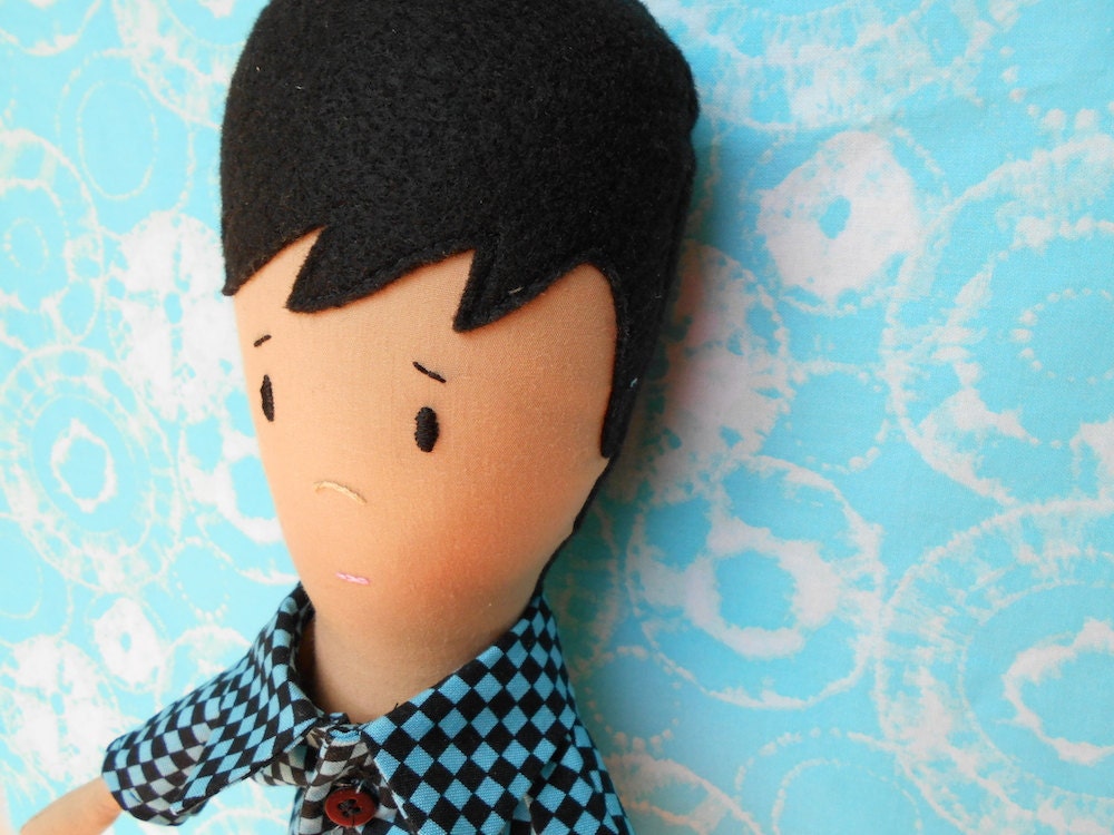 Doll Pattern - Charlie Boy Cloth Doll PDF Sewing Pattern - Etsy