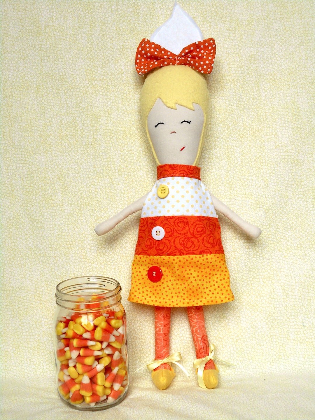 Doll Pattern - Cornelia Candy Corn Doll PDF Sewing Pattern - Etsy