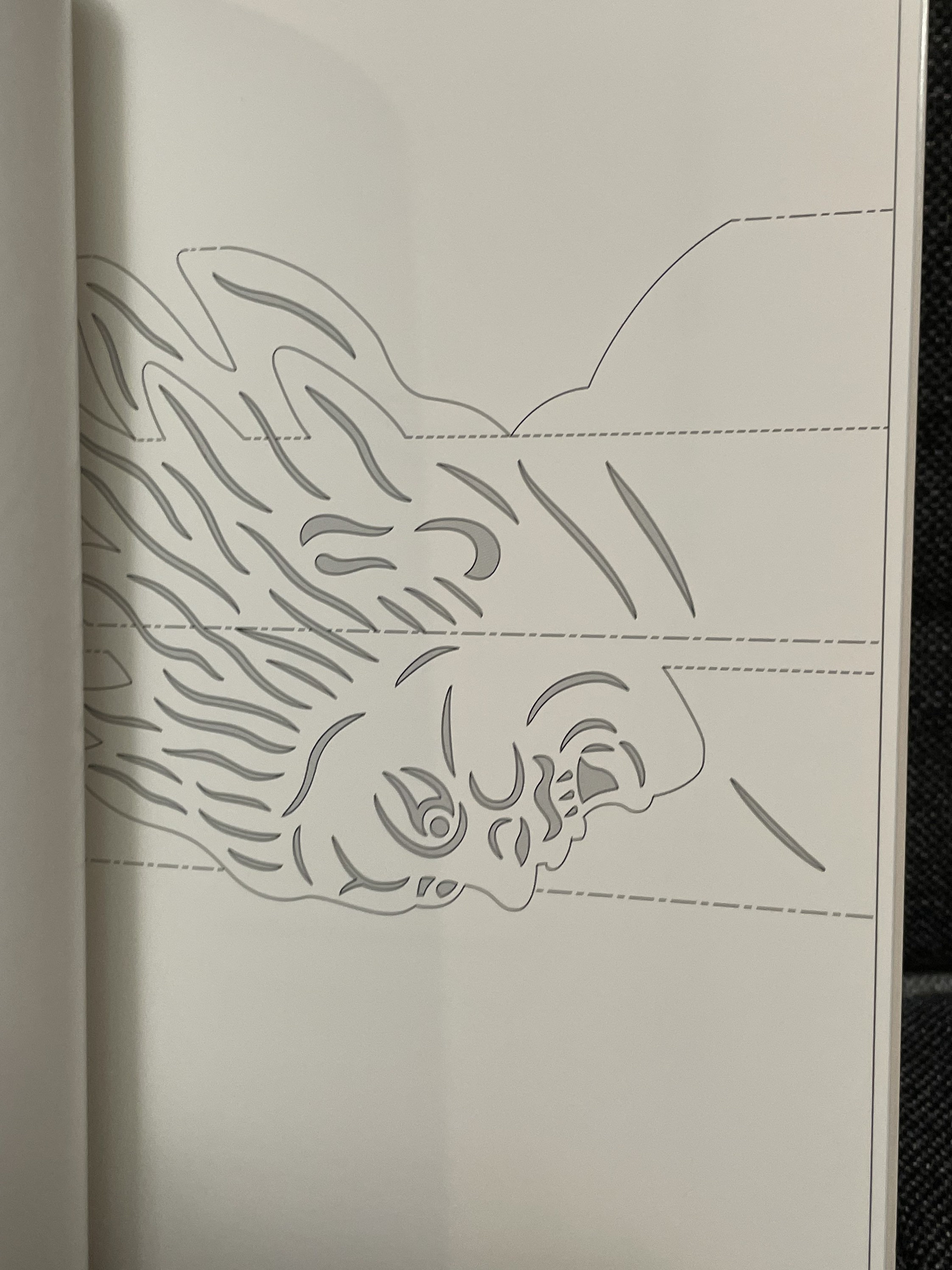 How to Make a Paper Cutout Paper Cutting Method of Buddhas - Etsy