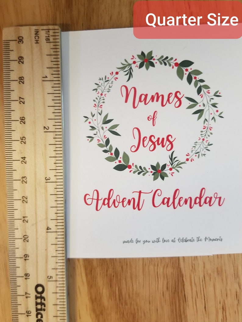 Names of Jesus ESV Advent Cards Names of God Printable - Etsy