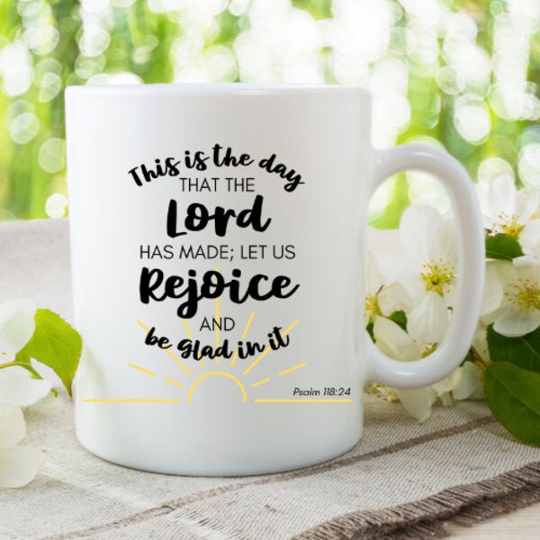 This is the Day the Lord Has Made Mug - Etsy