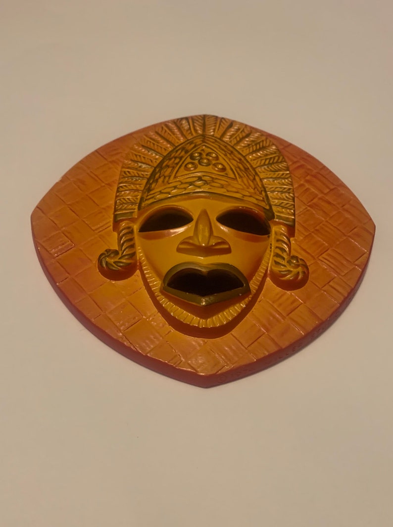 Mid Century Wall Bust Bohemian Decor of African Warriors - Etsy