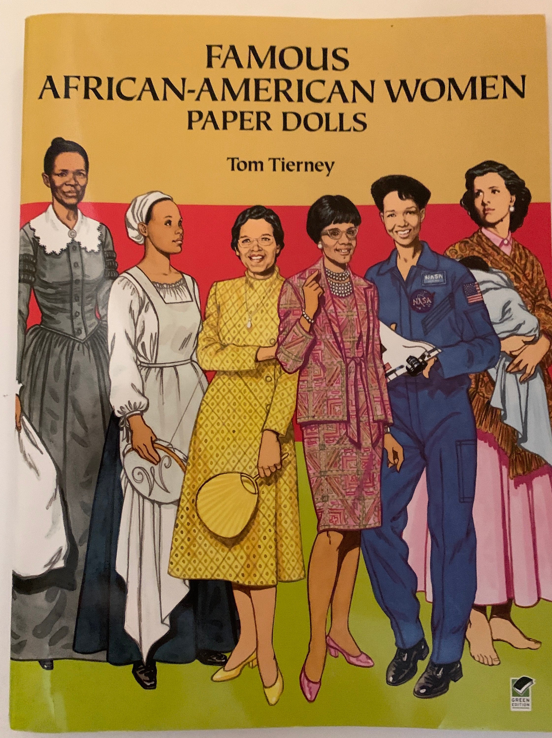 Vintage Famous African American Women History Paper Dolls 1994 - Etsy