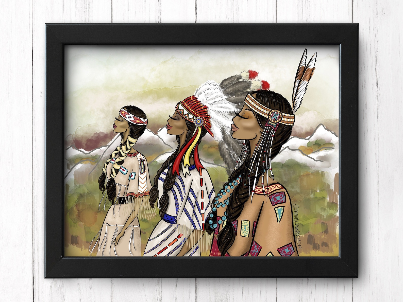 Indigenous Peoples Day - Native American Print - Native American Art ...