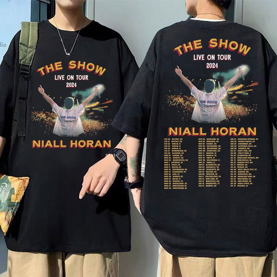 Niall Horan the Show Live on Tour 2024 Shirt, Niall Horan Concert Tee ...