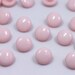 Light Pink Shank Button Glossy Pastel Pink Shank Button - Etsy