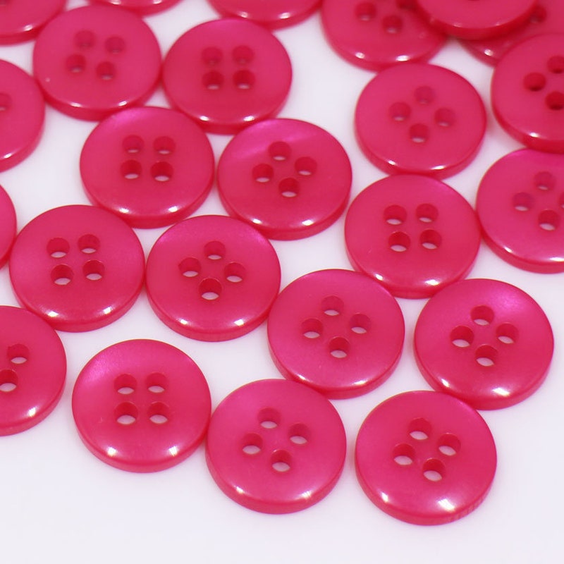 Pink Button - Etsy