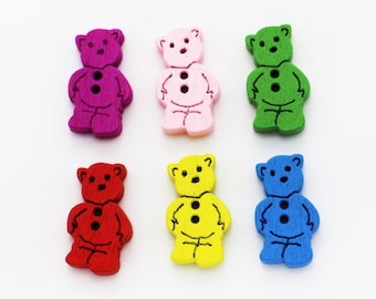 Gummy Bear Buttons - Etsy