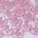 Light Pink Glitter Button, Four Holes Resin Button, Cute Shiny Button ...