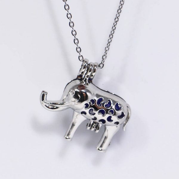 Elephant Locket - Etsy