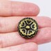 Flower Snap Fastener, Floral Shape Snap Button, Antique Bronze Press ...