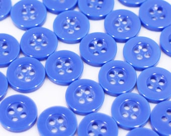 Dark Blue Buttons - Etsy