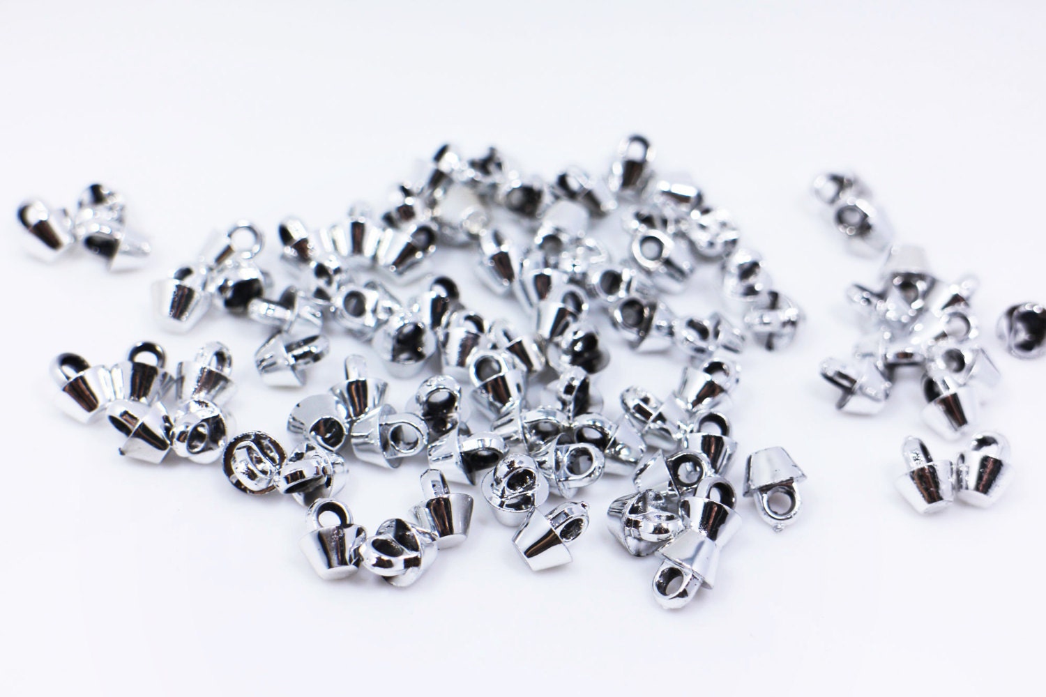 Mini Silver Rivet Shaped Shank Button Tiny Shanks Button - Etsy