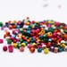 100 Mini Mixed Color Wooden Tube Bead, Tiny Extra Small Size, Bohemian ...