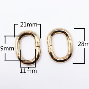 Gold Oval Ring, Gold Finish O Shape Rings, 0 Rings, Small Oval Ring ...