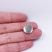 Silver Metal Snap Buttons, Flat Top, Round Shape, Upholstery, Model 633 ...