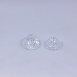 Clear Acrylic Shank Buttons, Transparent, for Sewing Cardigan Wedding ...
