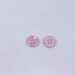Light Pink Glitter Button, Four Holes Resin Button, Cute Shiny Button ...