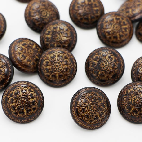 Vintage Look Buttons - Etsy