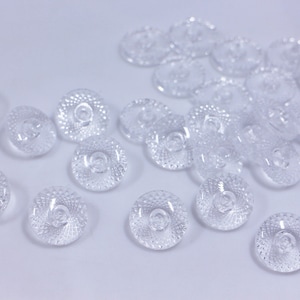 Clear Acrylic Shank Buttons, Transparent, for Sewing Cardigan Wedding ...