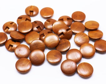 Wood Shank Button | Etsy