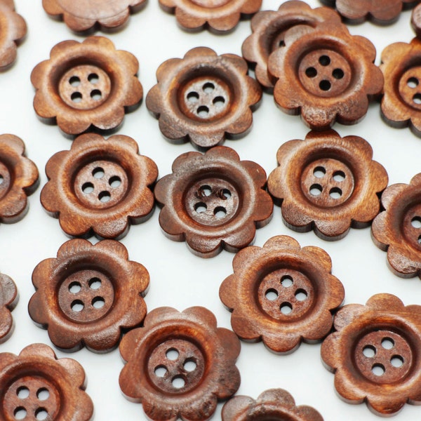 Wood Flower Shapes - Etsy